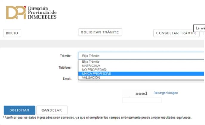 Inmuebles propicia trámites digitales